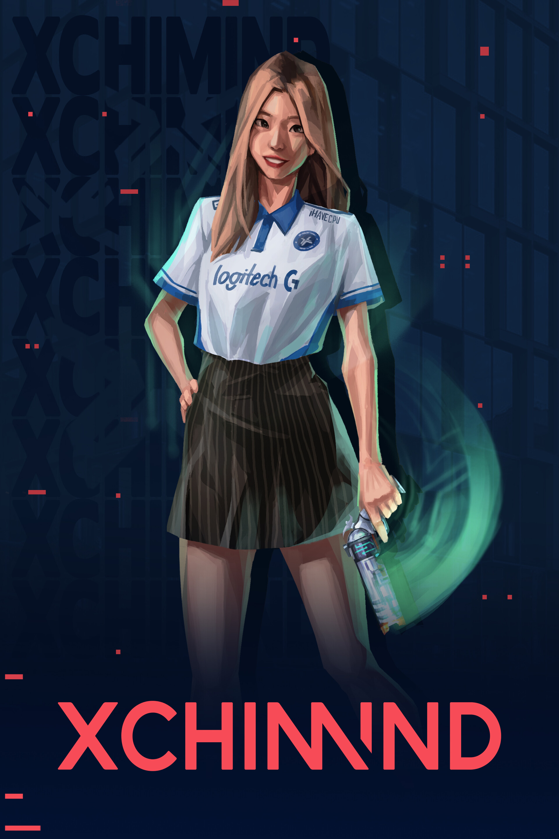 ArtStation - DRAWING FANART IN VALORANT ART STYLE