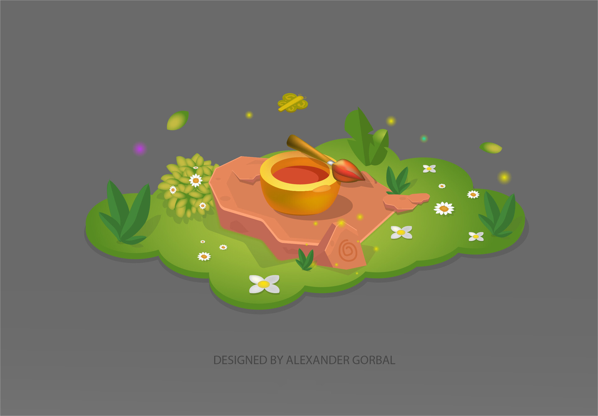 ArtStation - 2D scene