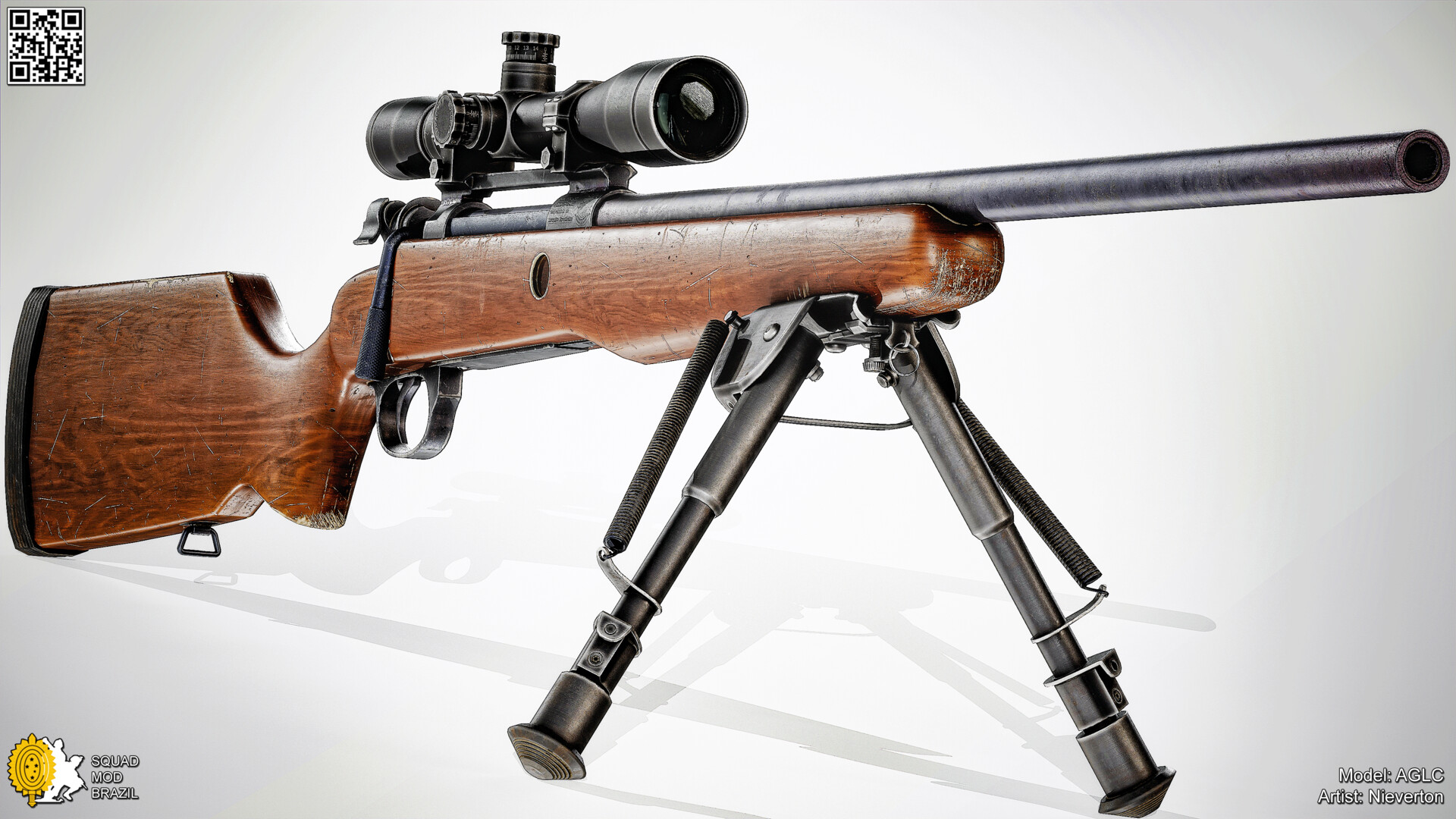 ArtStation - IMBEL AGLC .308 Snipe Rifleman