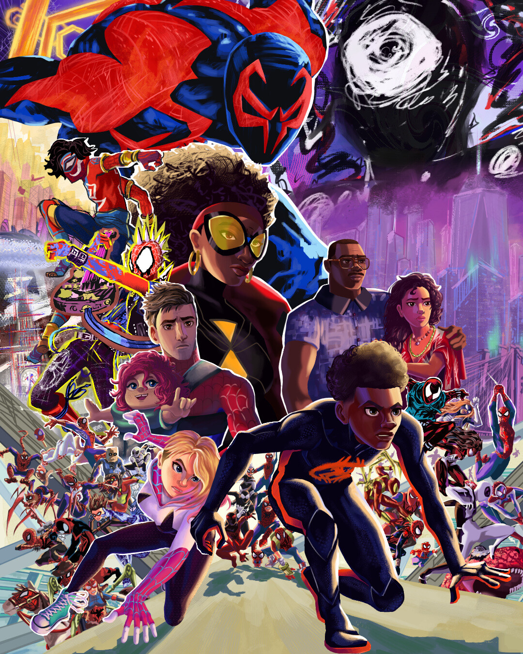 ArtStation - Across the Spiderverse Fanart