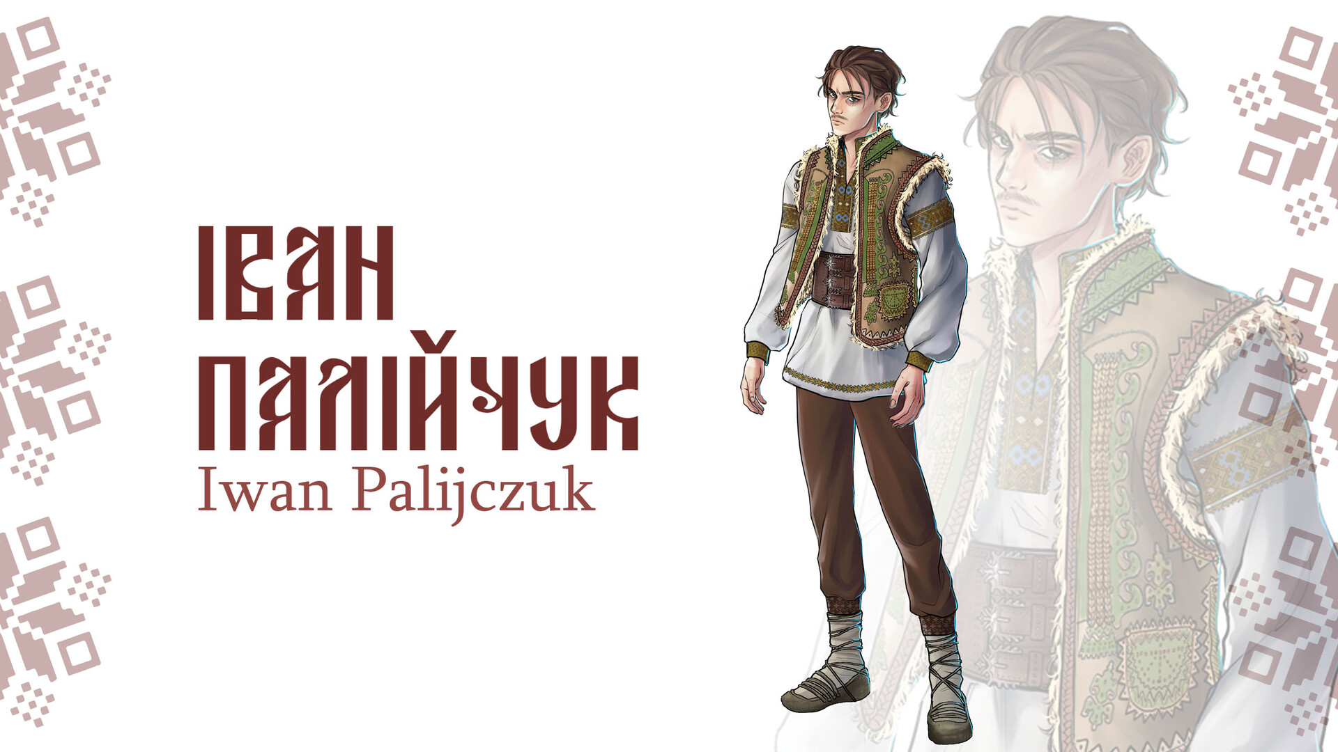 Veronika Fedorniak - Concept art of Ivan from the story "Shadows of Forgotten Ancestors"