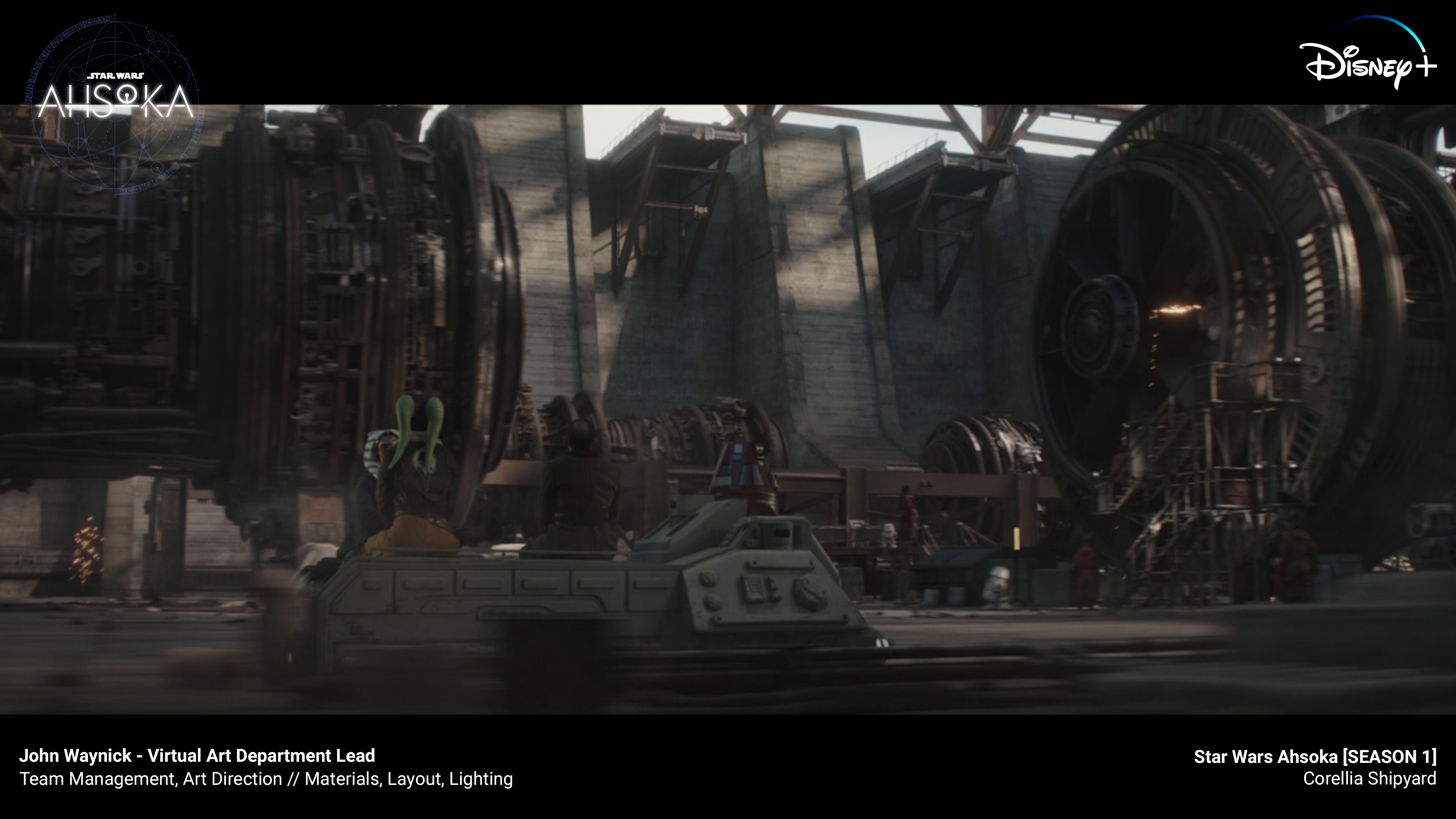 John Waynick: Environment Artist - Star Wars Ahsoka: Corellia Shipyards