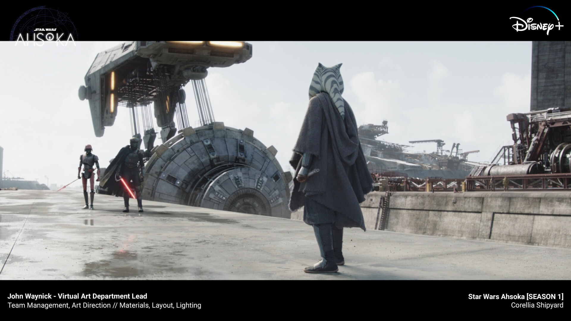 John Waynick: Environment Artist - Star Wars Ahsoka: Corellia Shipyards