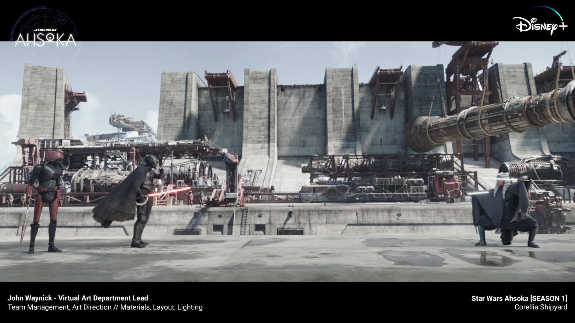 John Waynick: Environment Artist - Star Wars Ahsoka: Corellia Shipyards