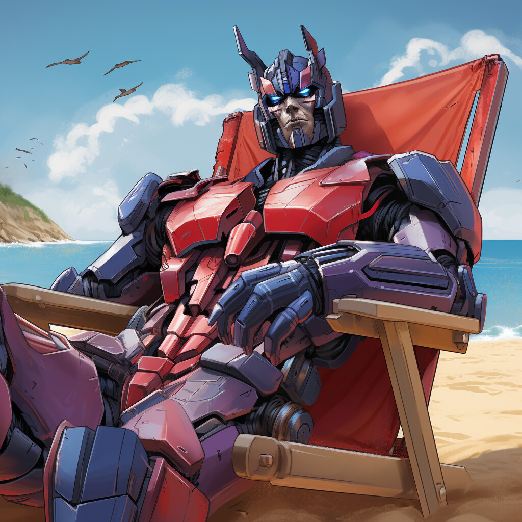 ArtStation - Optimus Prime