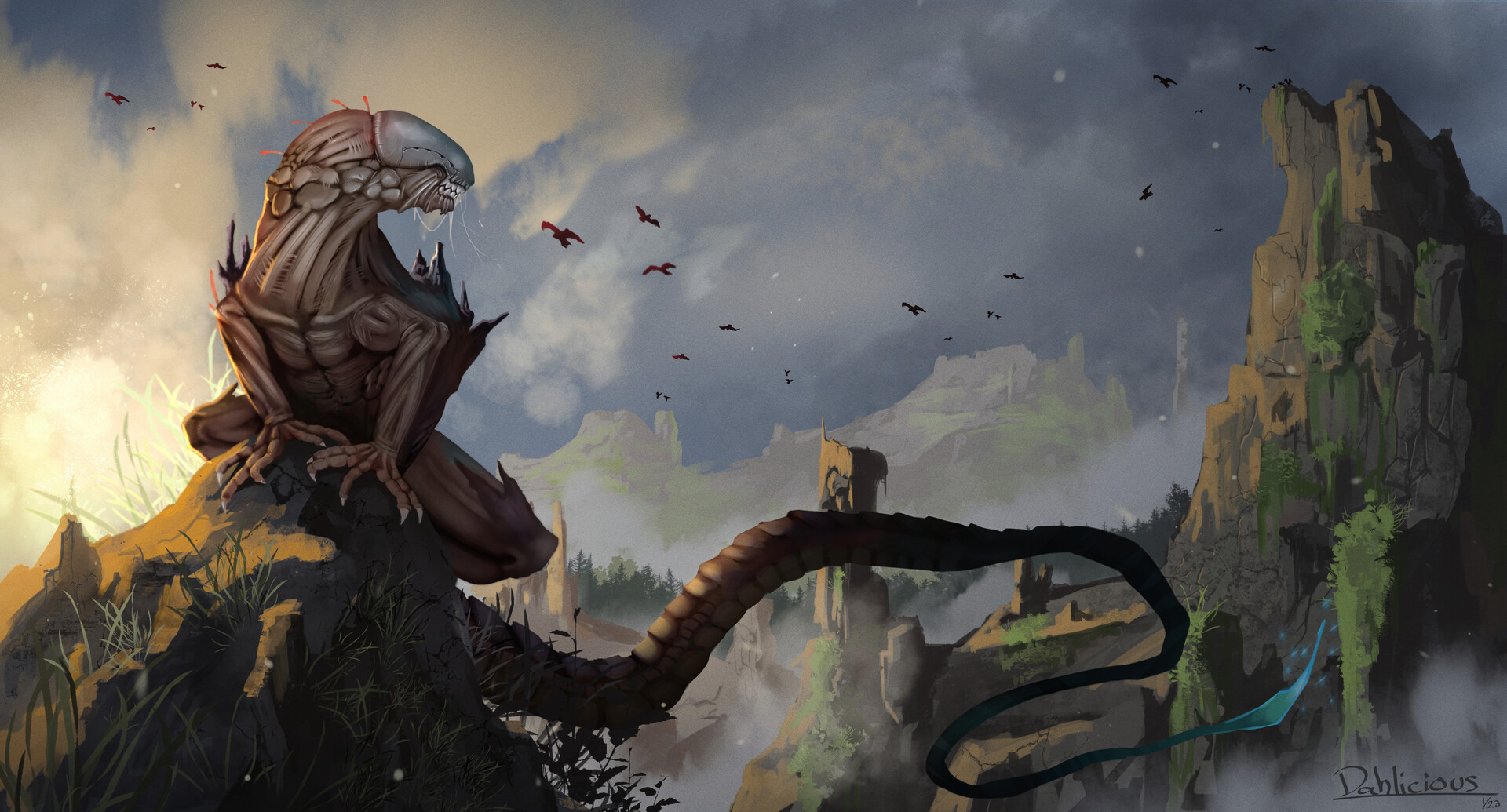 ArtStation - Collection of 2D works, including illustrations, concepts ...