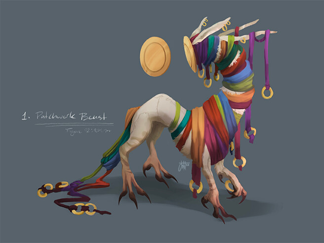 ArtStation - Patchwork Beast