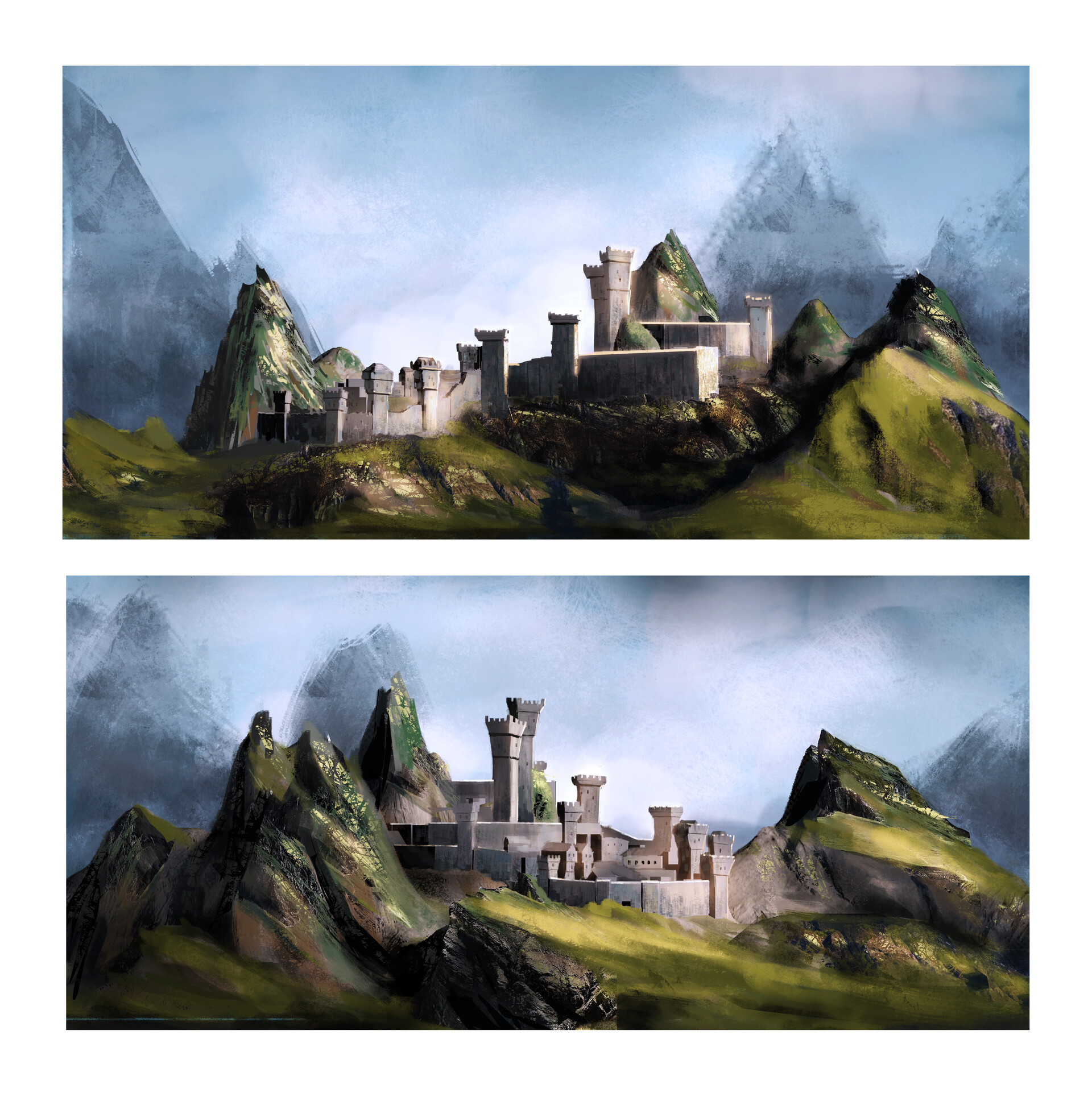 ArtStation - Castle concept