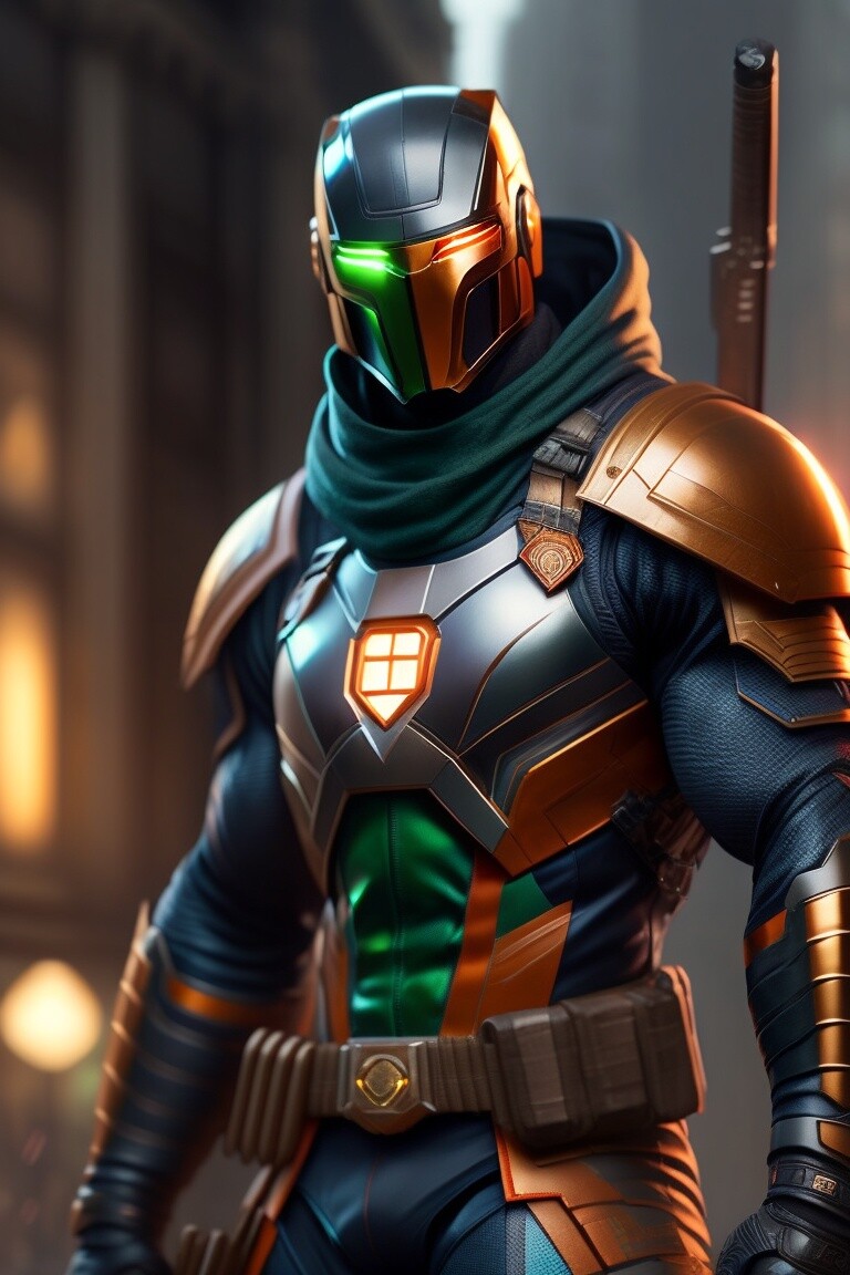 ArtStation - Ra-Kim-707 cyber ninja