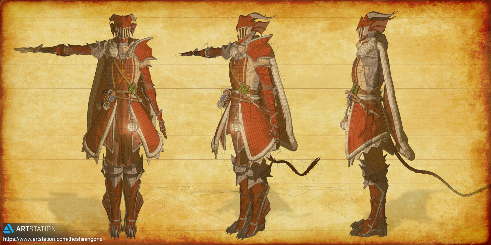 ArtStation - Dragon Armor