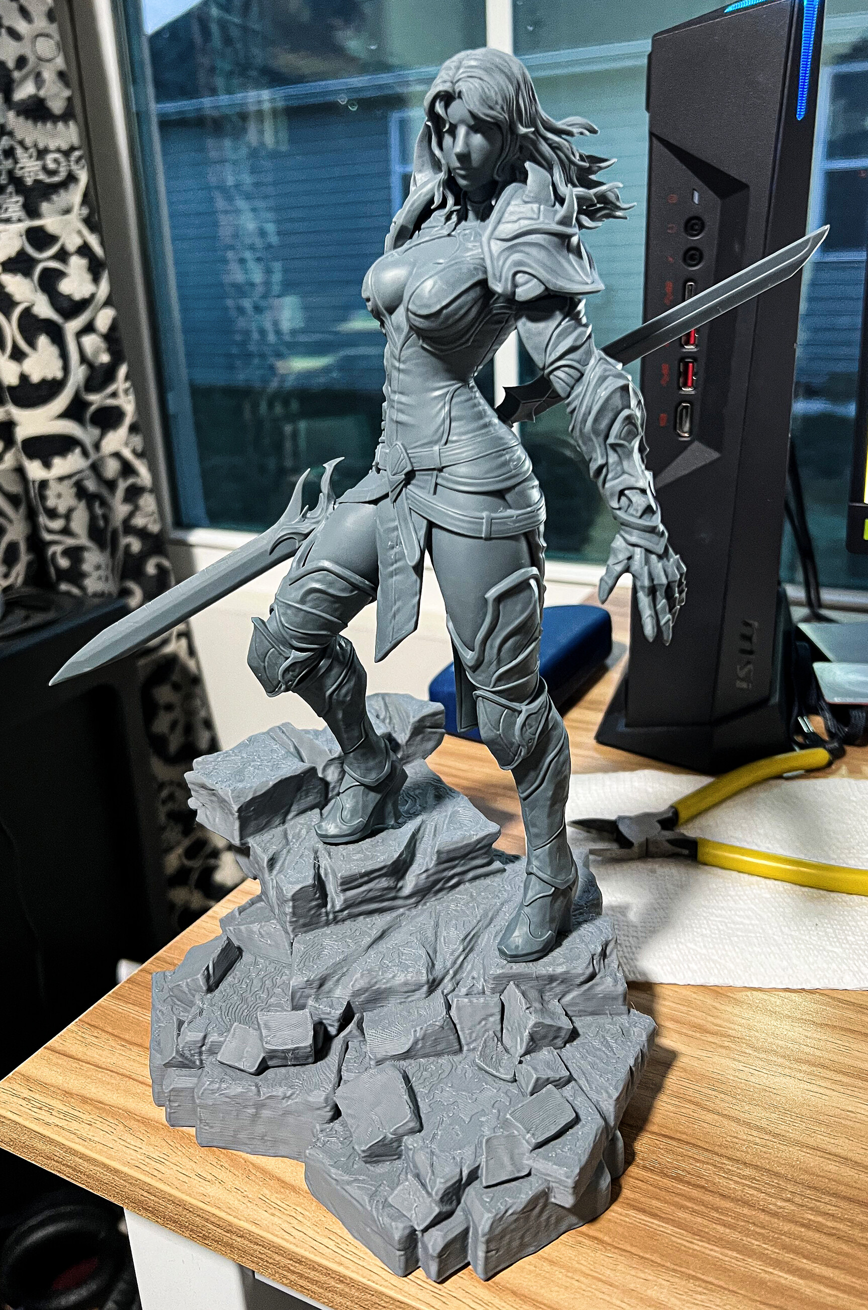 ArtStation - Fantasy Warrior - Line 5 - F.2