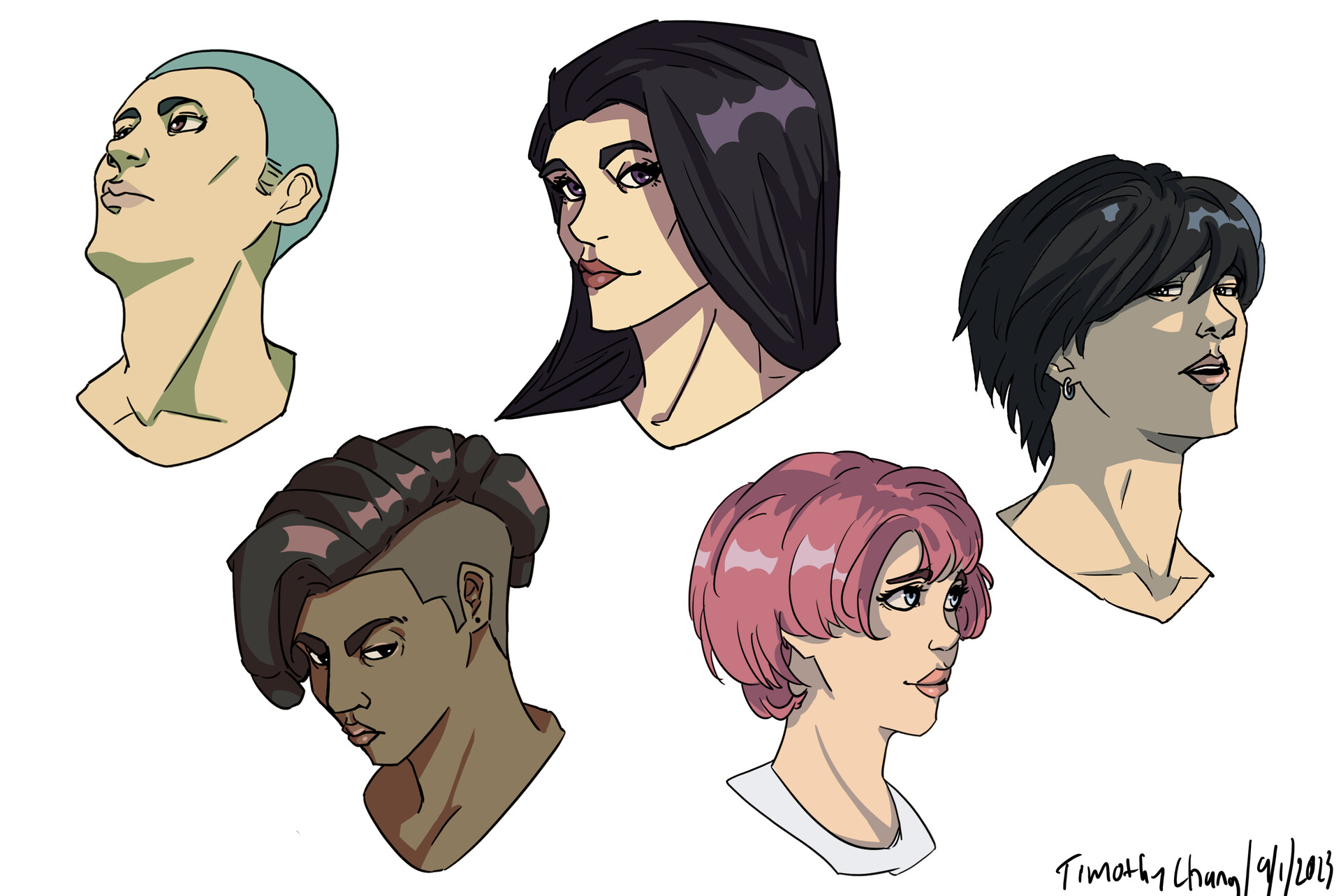 ArtStation - Profile Doodles