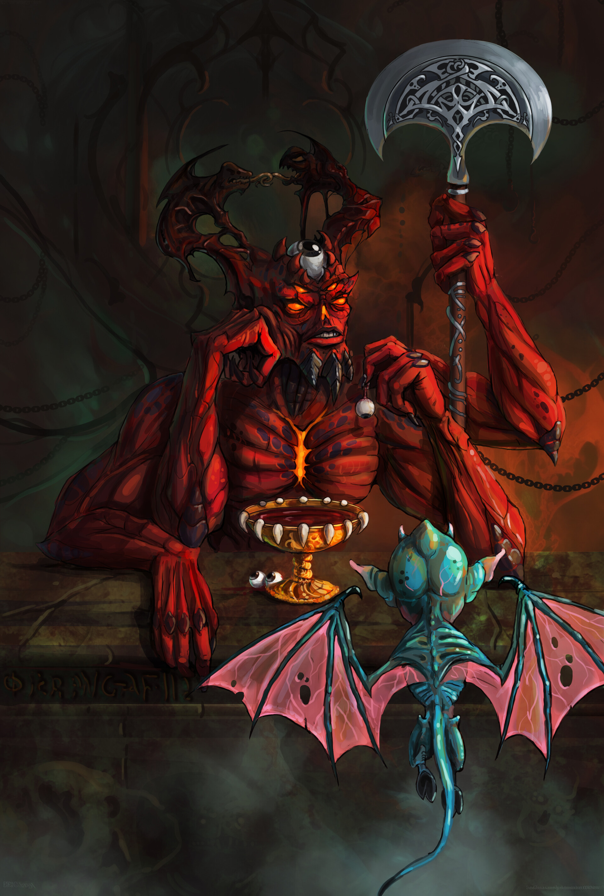 ArtStation - The Bored Demon