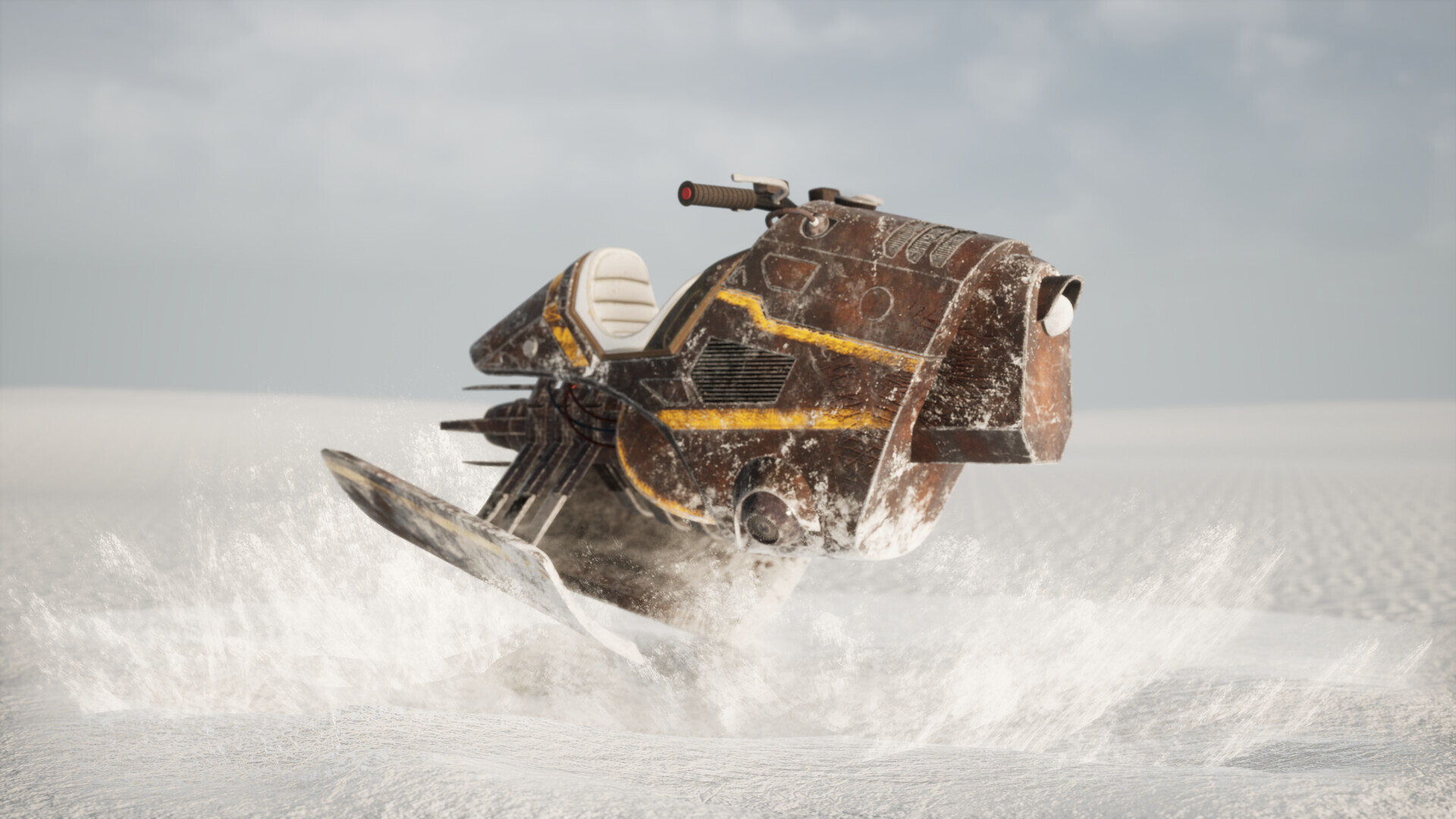 ArtStation - snow speeder