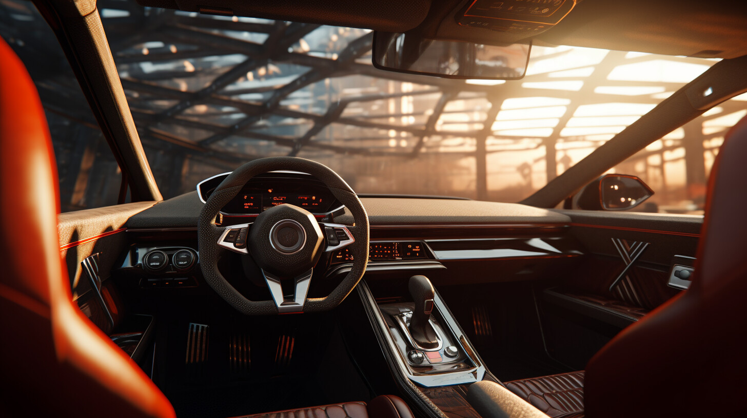 ArtStation - Car Interior Design