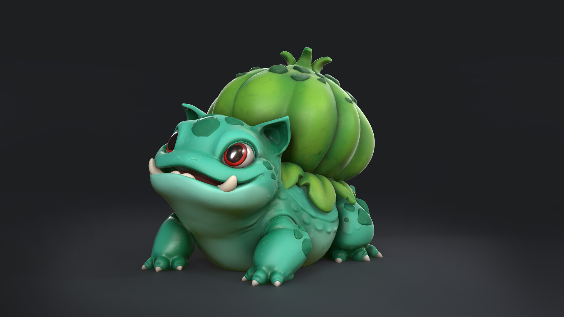 ArtStation - Bulbasaur Toy
