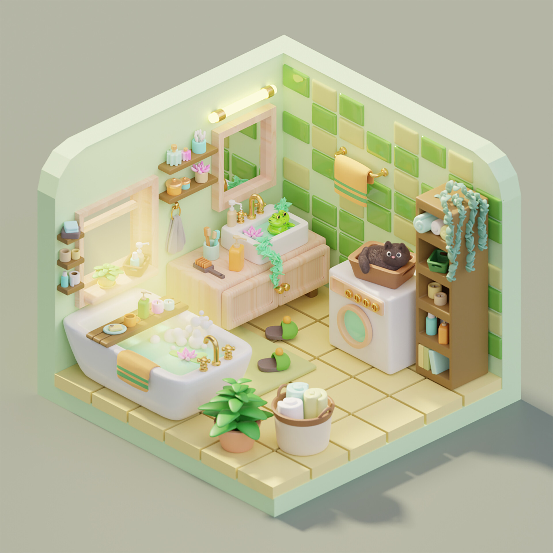 ArtStation - Tiny rooms