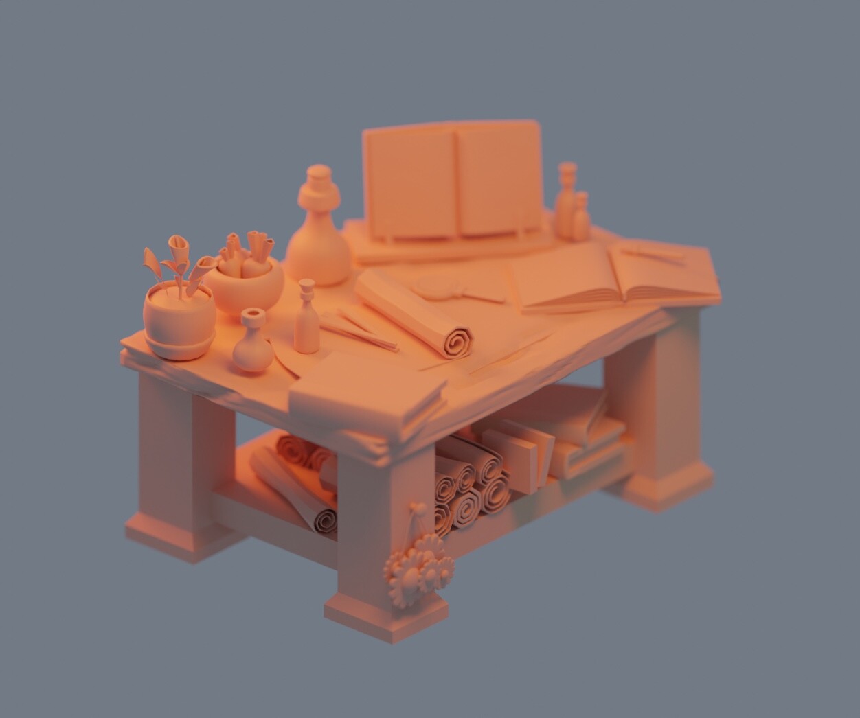 ArtStation - Cluttered Space