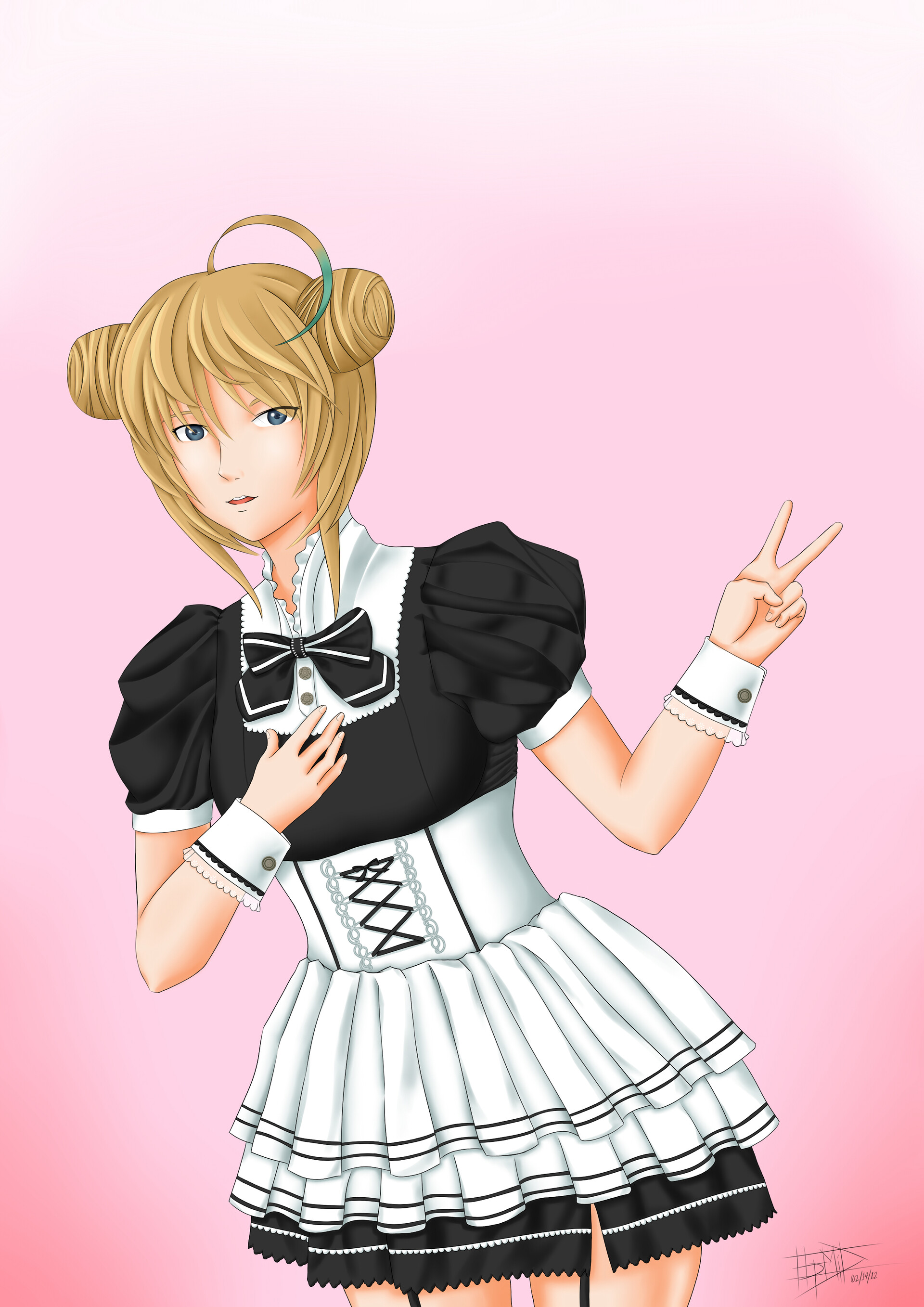 ArtStation - Milla Maxwell Maid - Fan Art