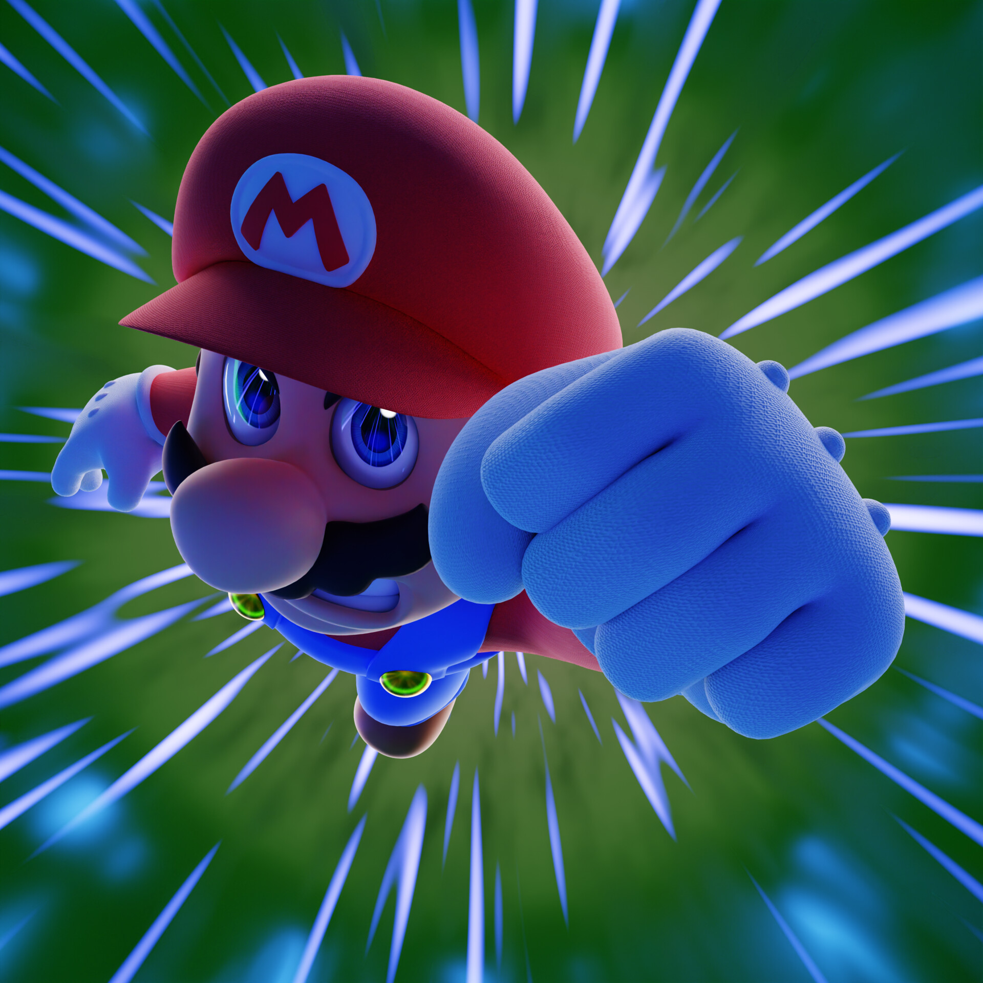 ArtStation - Mario Warp Pipe Renders