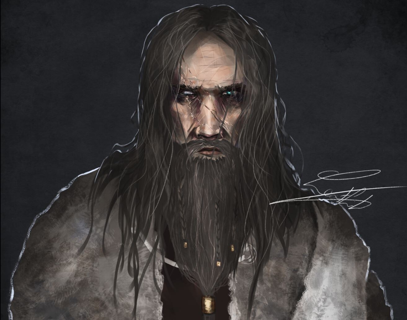 ArtStation - Wanderer Portrait