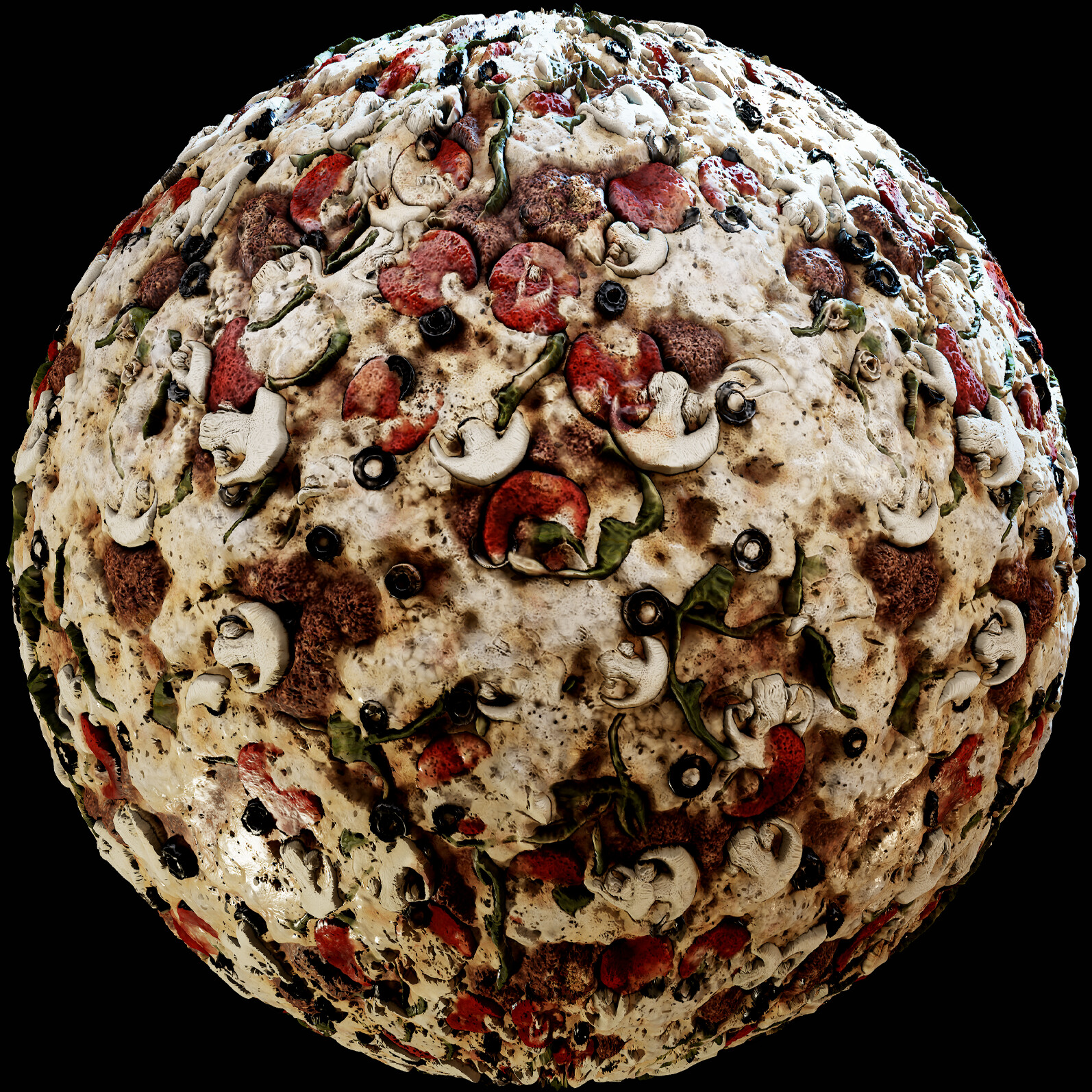 mehdi shahraki - Make Pizza Material With Substance Designer (Tutorial)