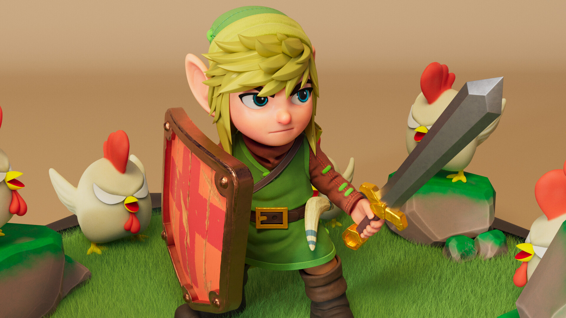 ArtStation - The legend of zelda