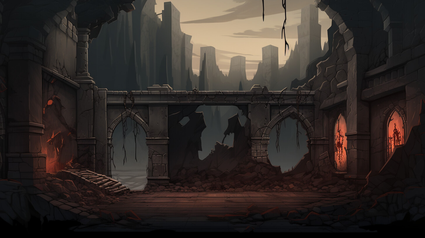 ArtStation - Dark Fantasy Battle Backgrounds