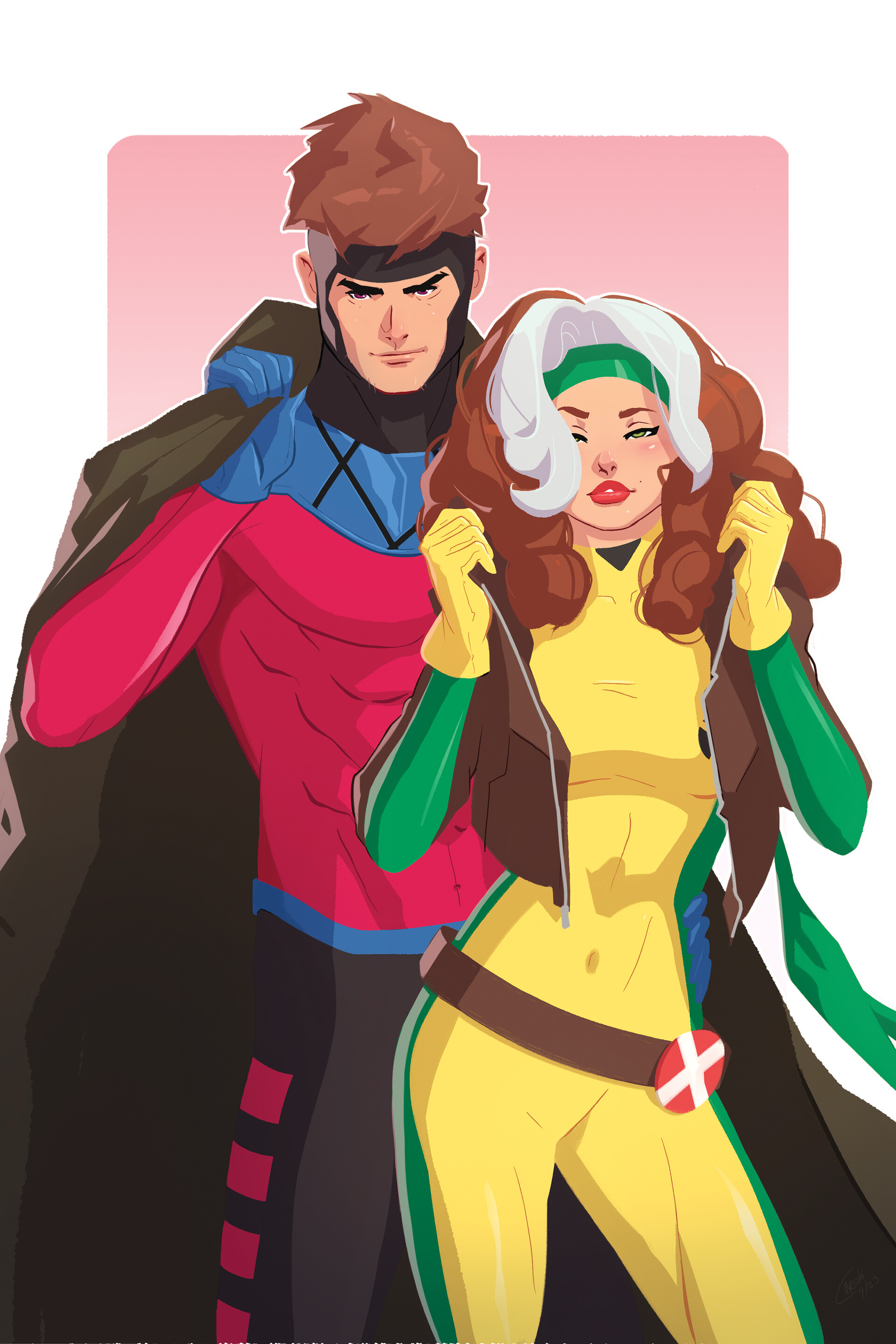 ArtStation - X-Couple: Rogue and Gambit