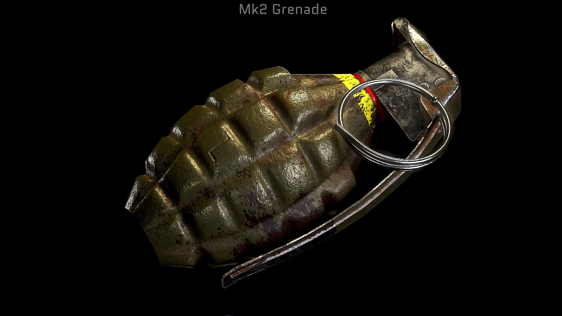 Ruslan Savinov - Mk2 grenade. Game Ready