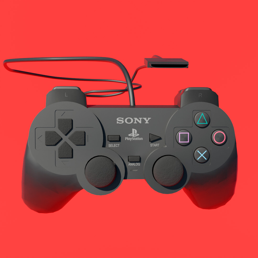 ArtStation - PS2 Controller