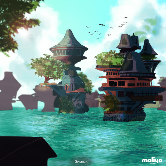 ArtStation - Afrofuturistic water tribe