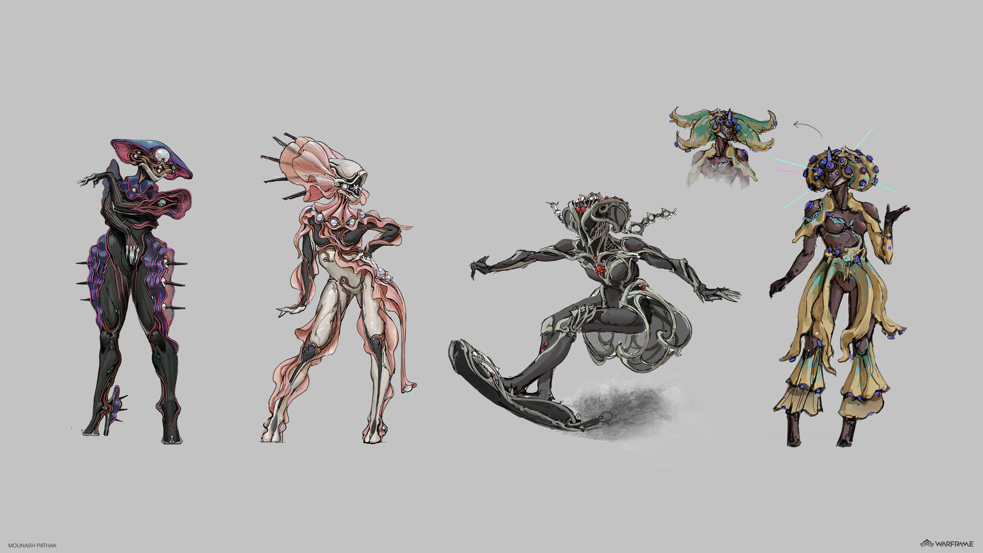 Mounash Pathak - Warframe - Yareli Deluxe Skin