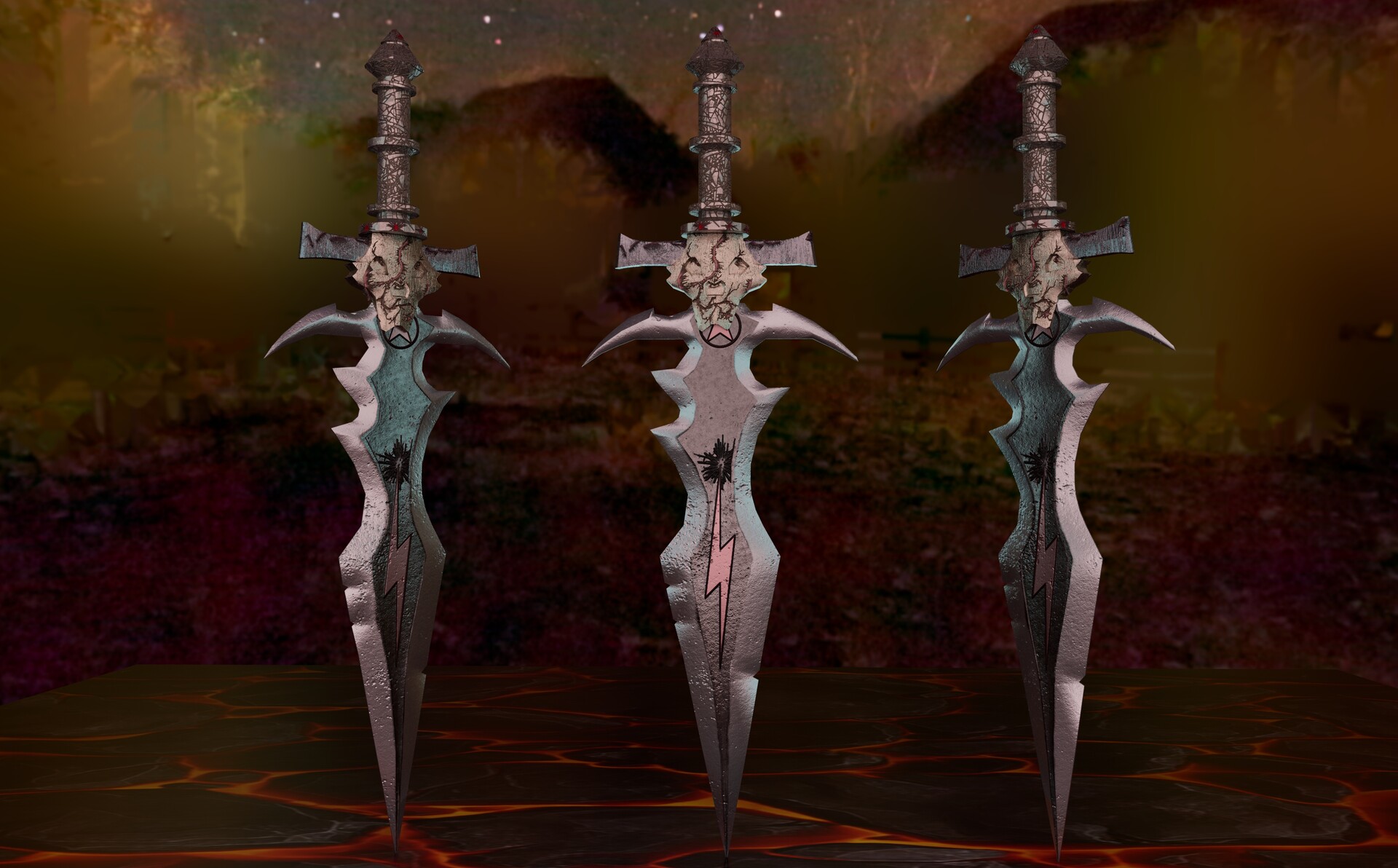 ArtStation - "Unforged Destiny: WIP Swordcraft"