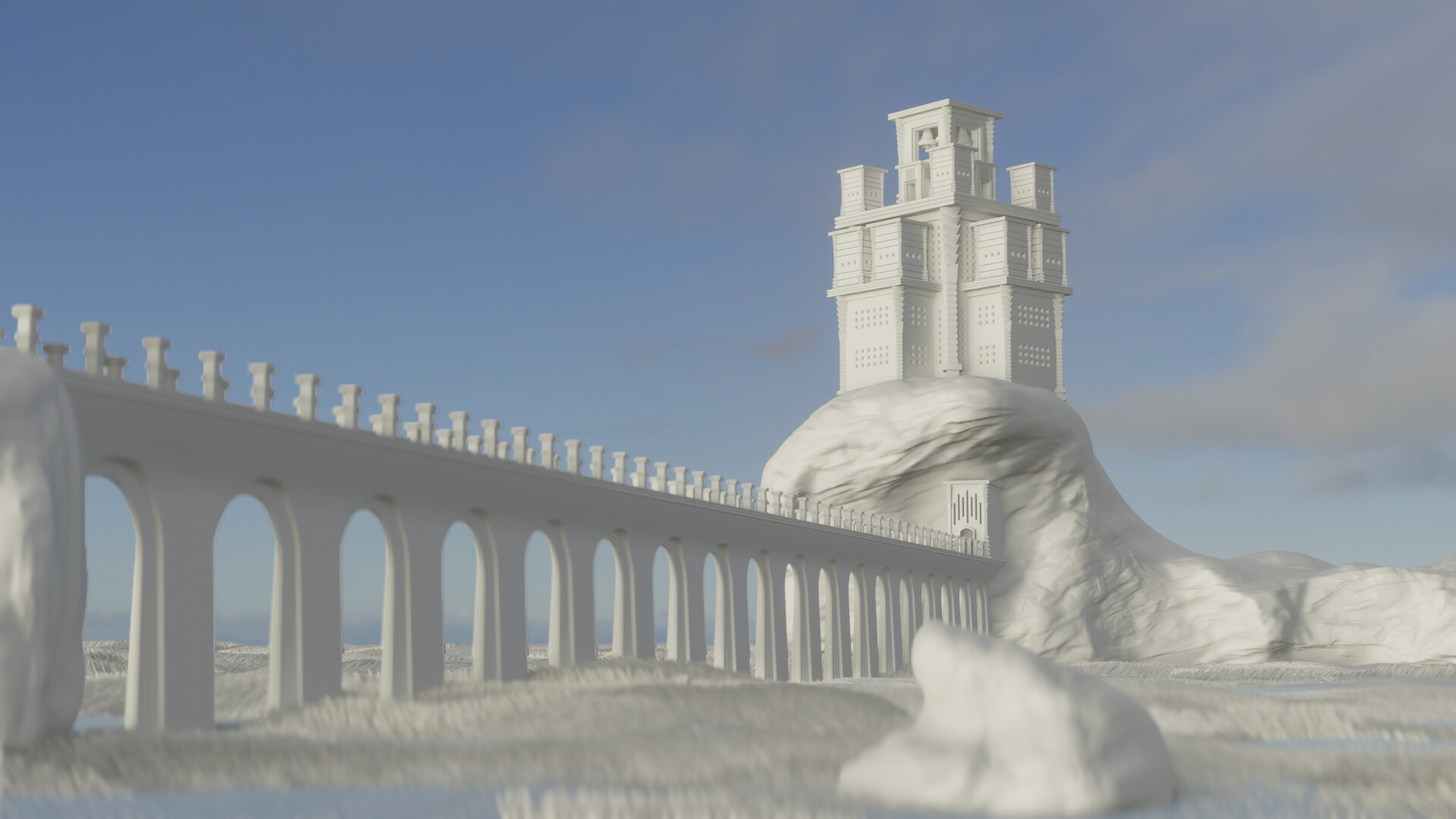 ArtStation - High Castle Atmosphere