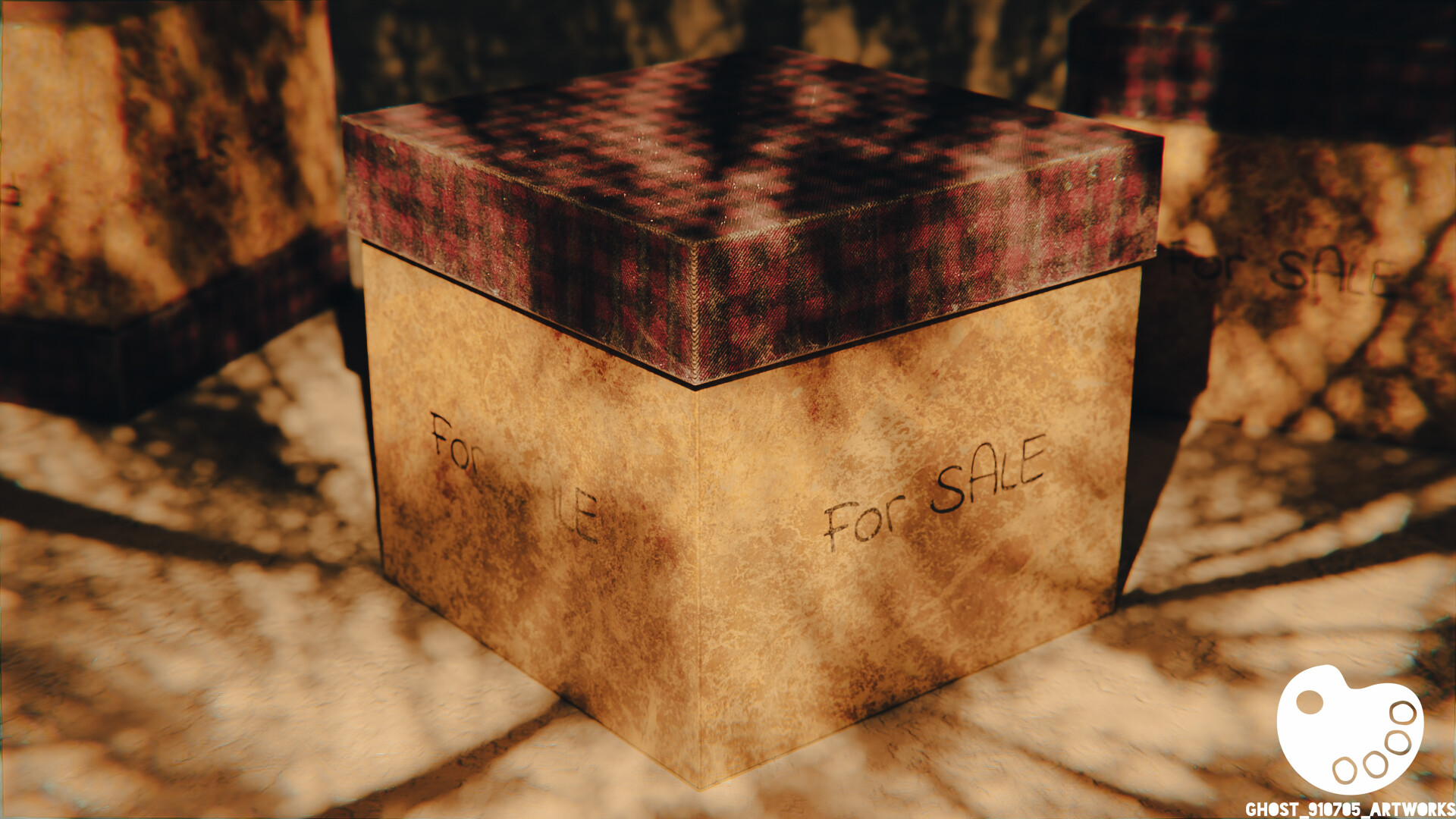 ArtStation - Cardboard Boxes