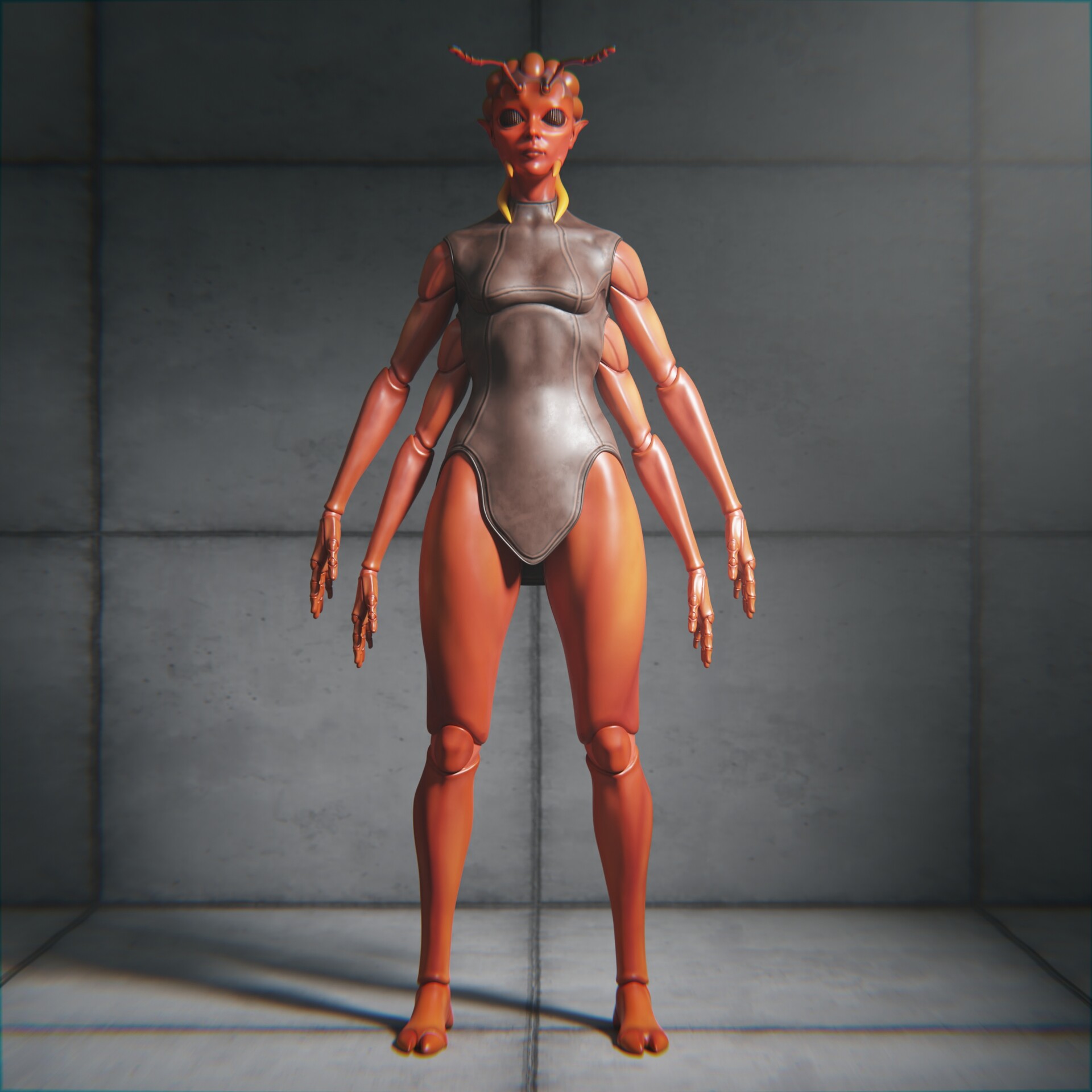 ArtStation - Ant Character for Game Cinematic