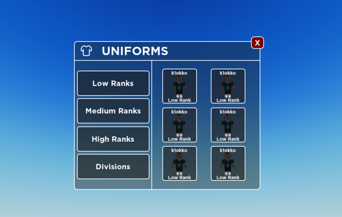 ArtStation - uniform ui
