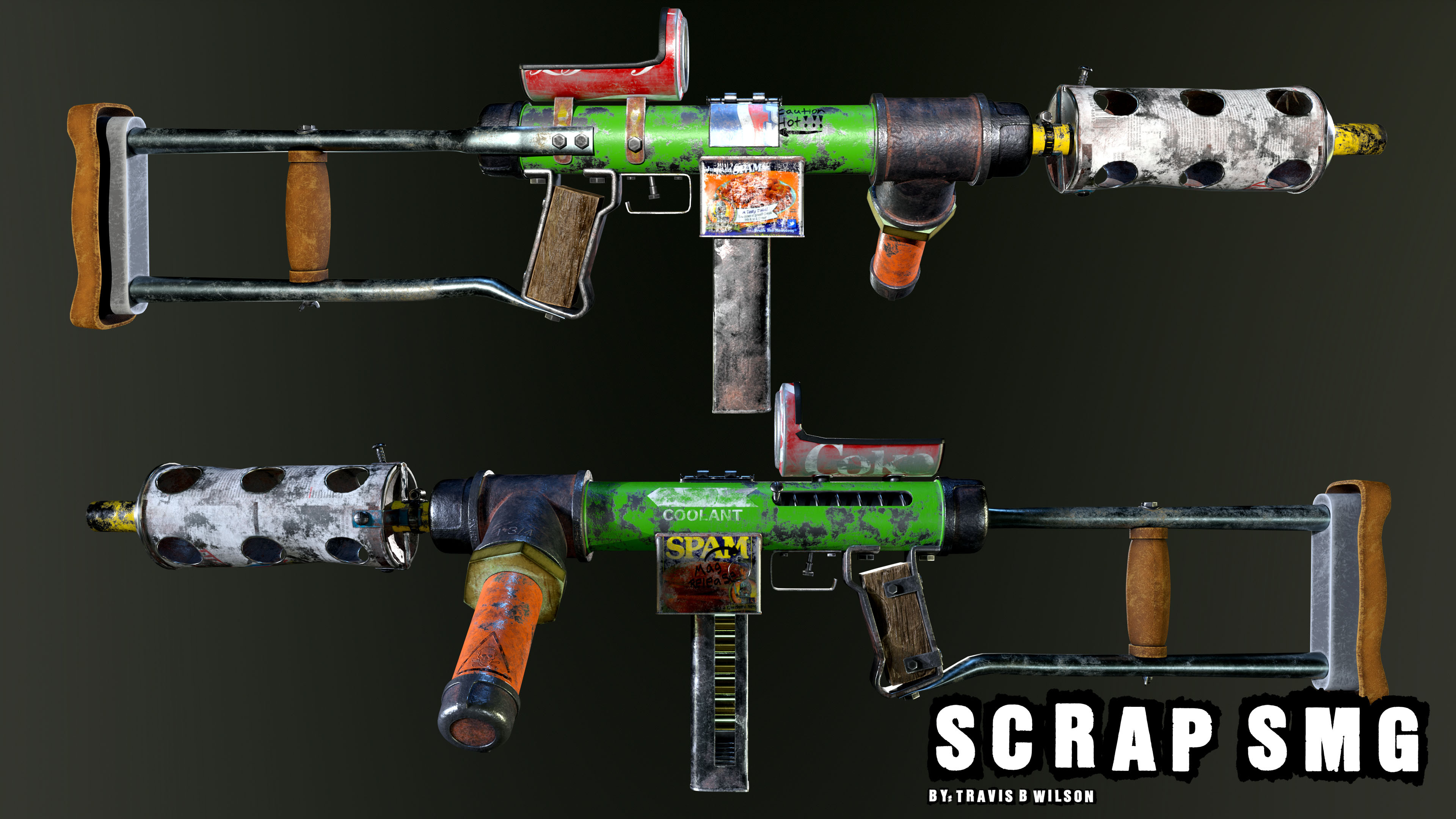 Travis B Wilson - Scrap-Made SMG