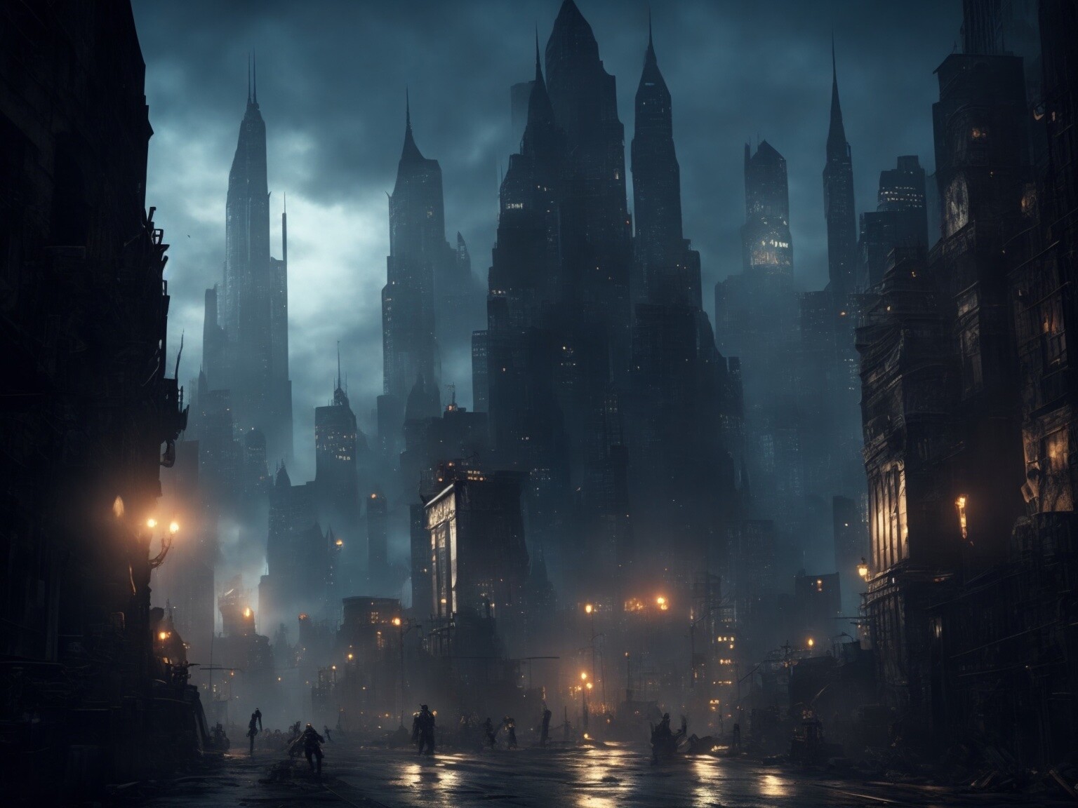 ArtStation - Gotham City