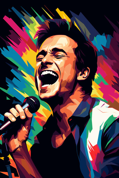 ArtStation - Pop art singer Luis Fonsi