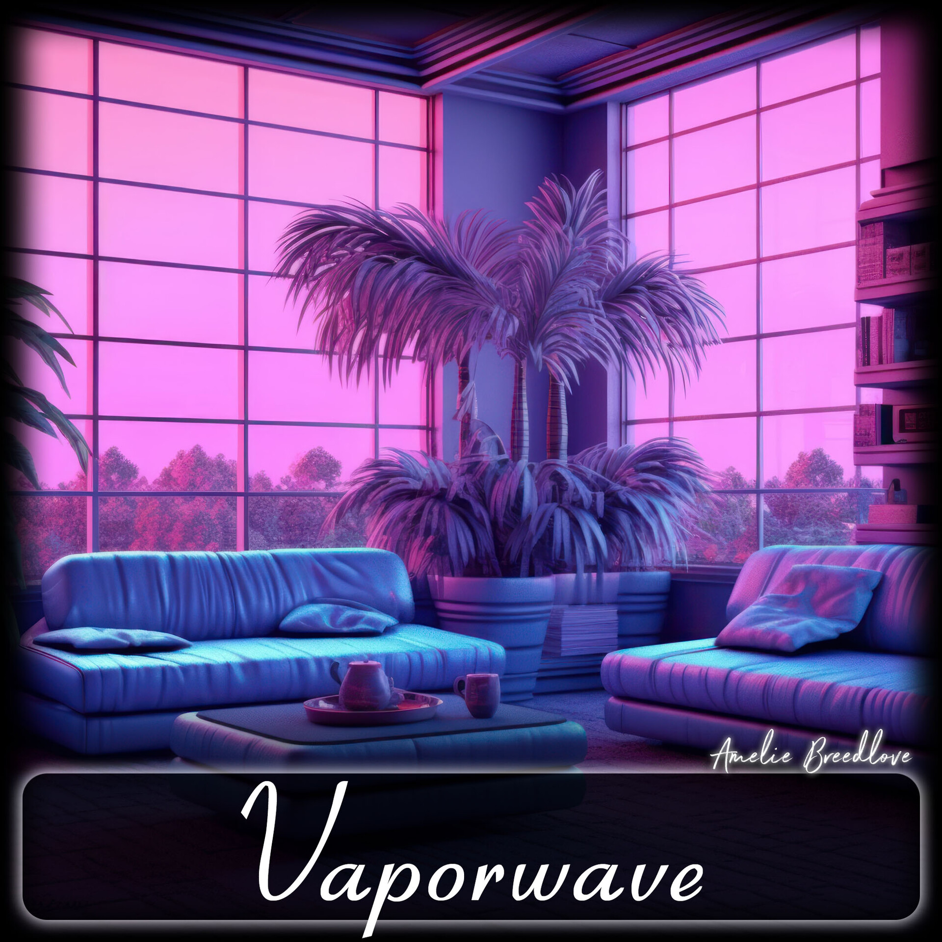 ArtStation - 260 Vaporwave Environment - Interior Reference Pack | 4K ...