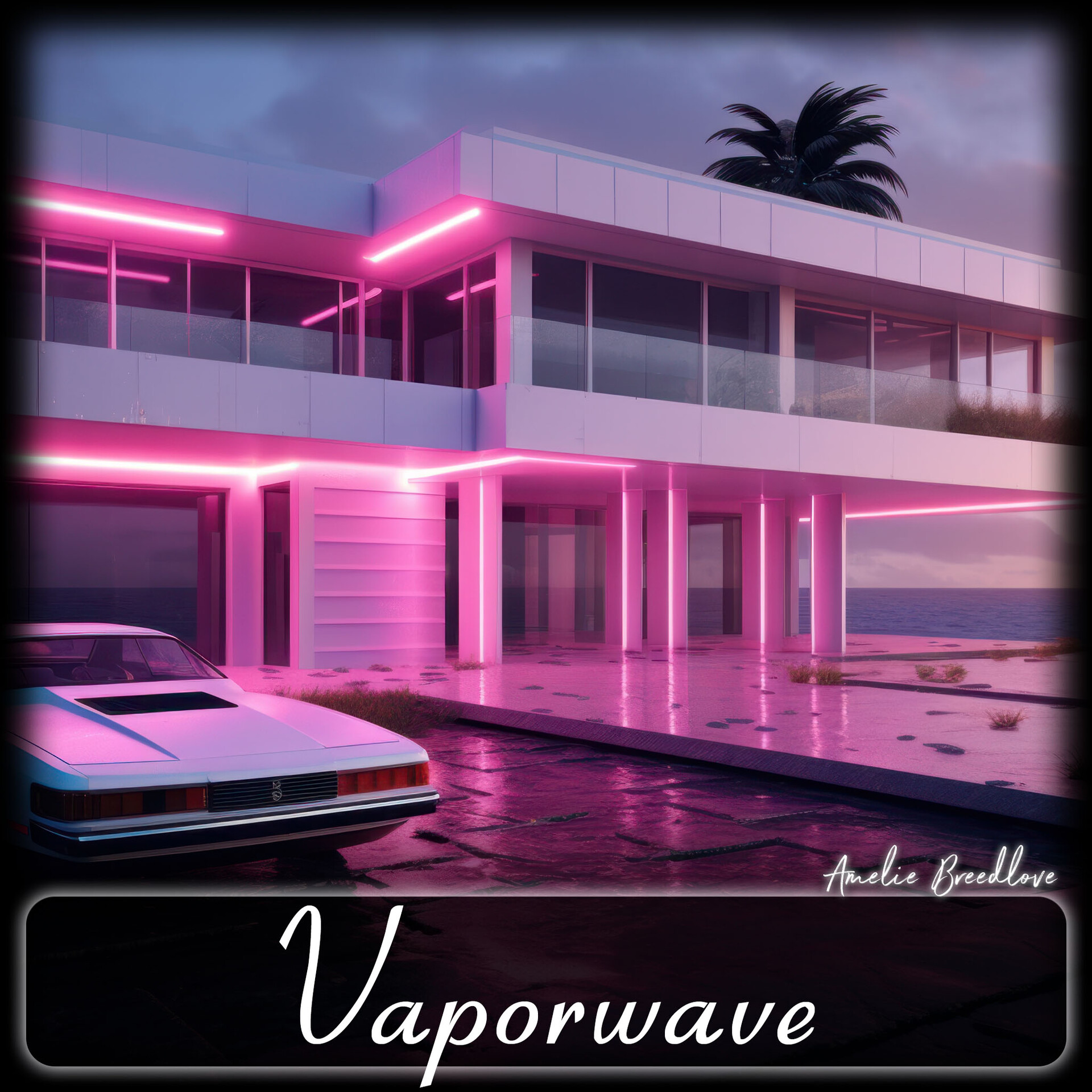 ArtStation - 210 Vaporwave Environment - Exterior Reference Pack | 4K ...