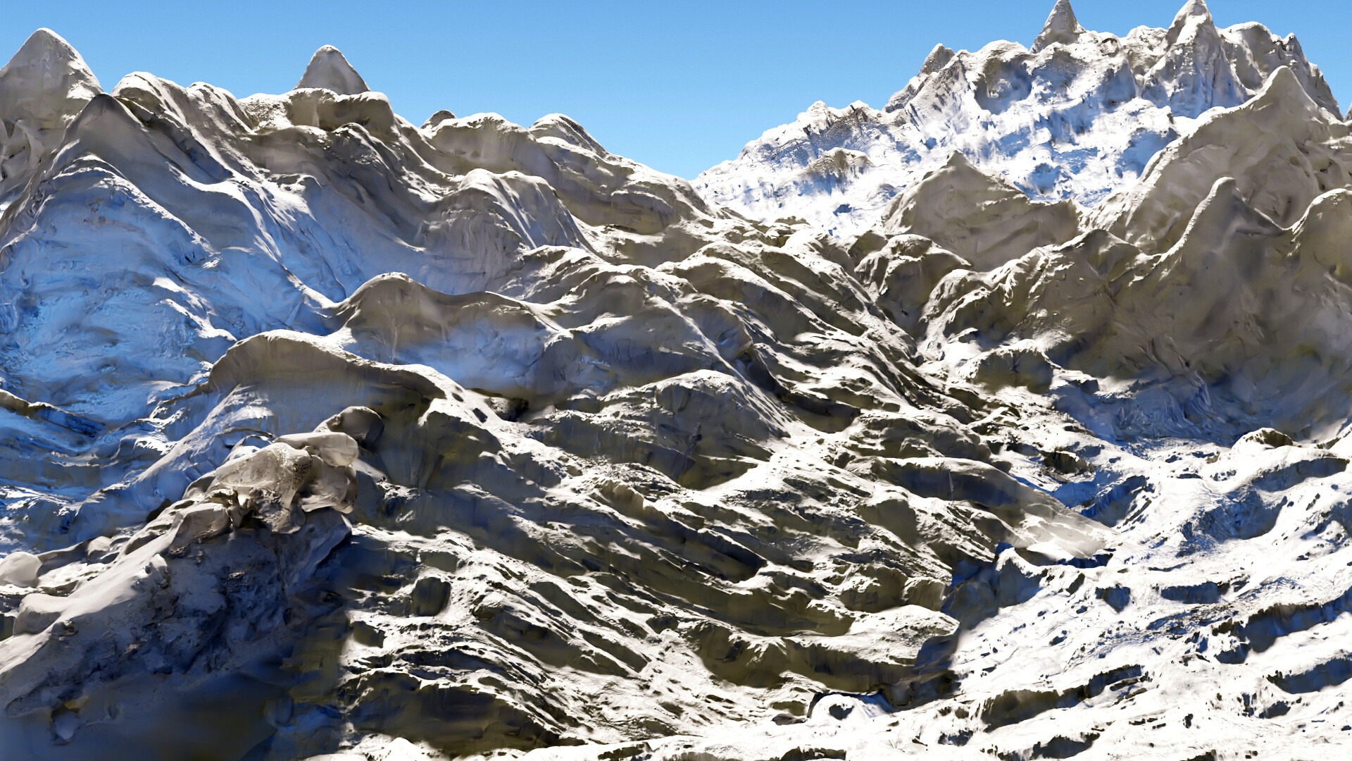 ArtStation - REALISTIC Snow Mountain