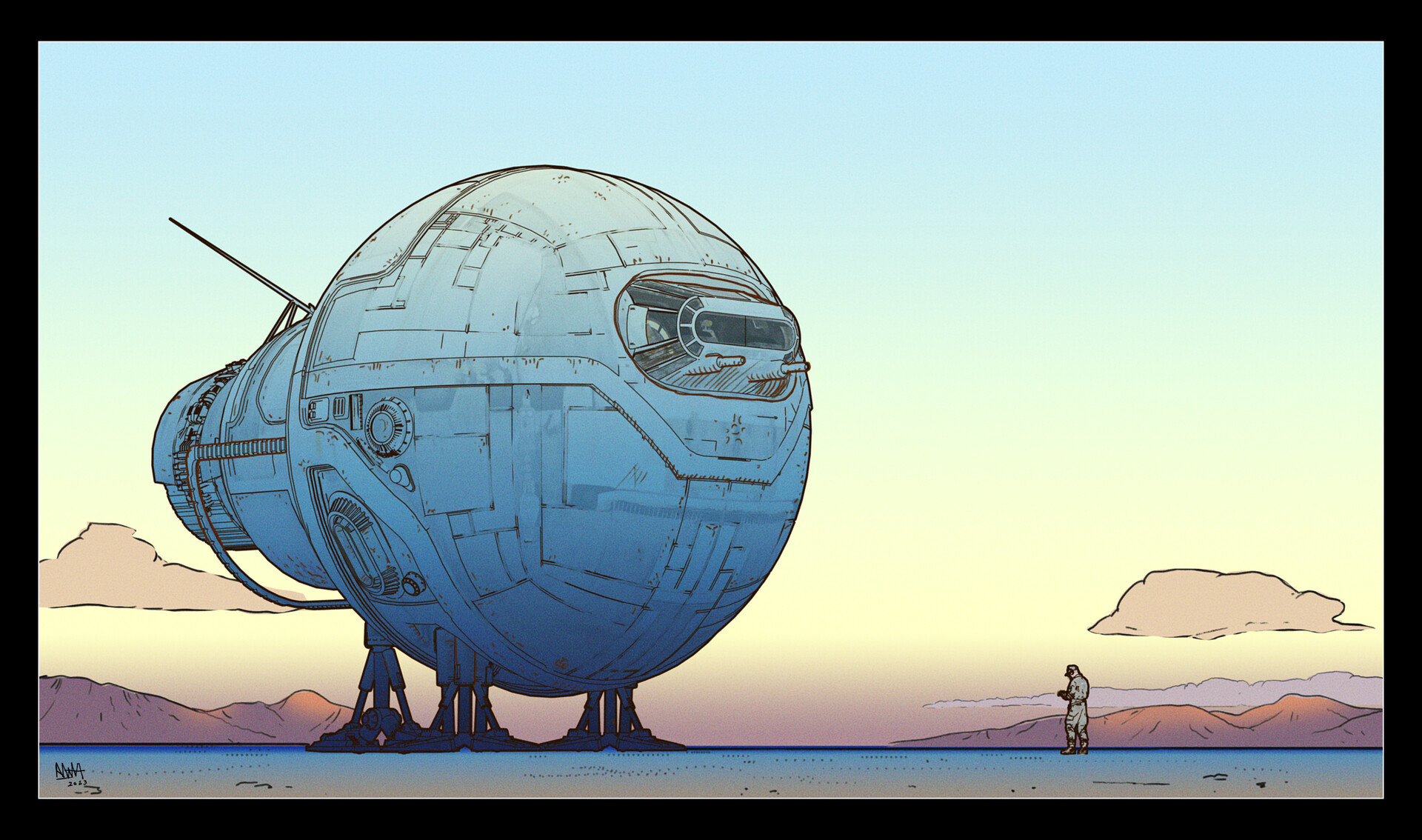 Anthony Martin - Goofy Pod Ship