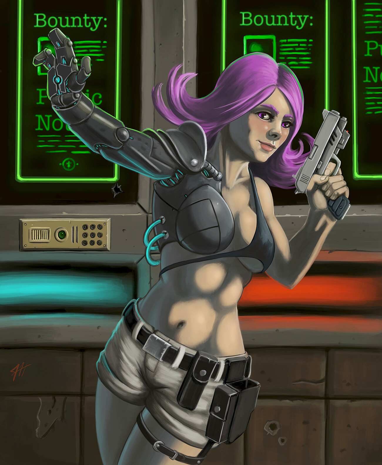 ArtStation - Bounty Hunter