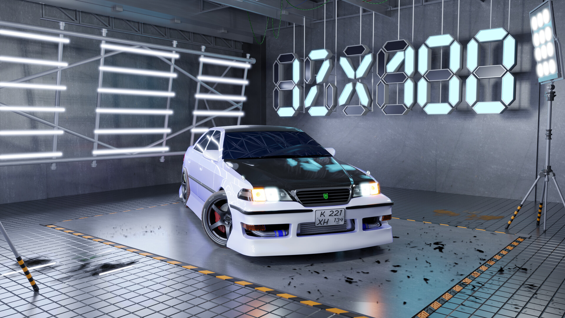 Toyota Mark 2 JZX100 (2000y) - 3D model by barankugnu [3ed011a] - Sketchfab