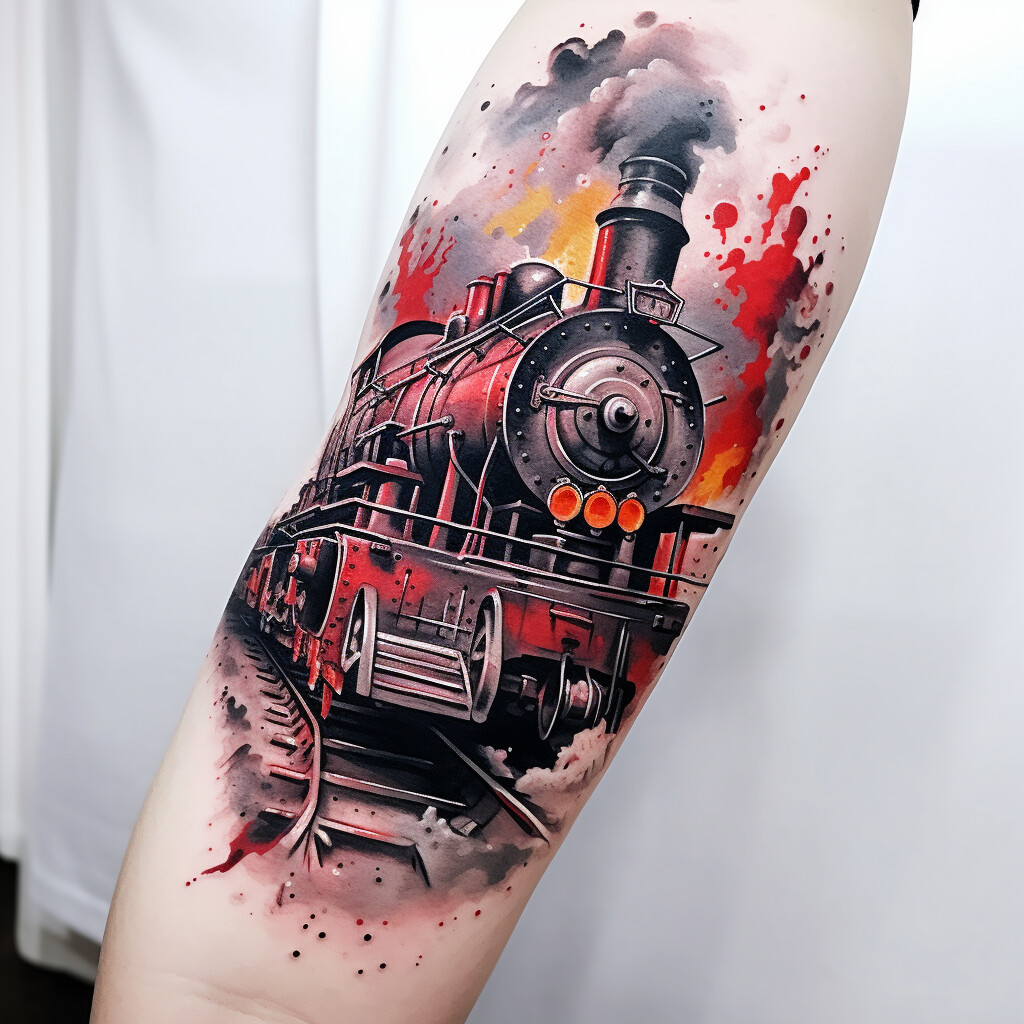 Engine Tattoo Designs