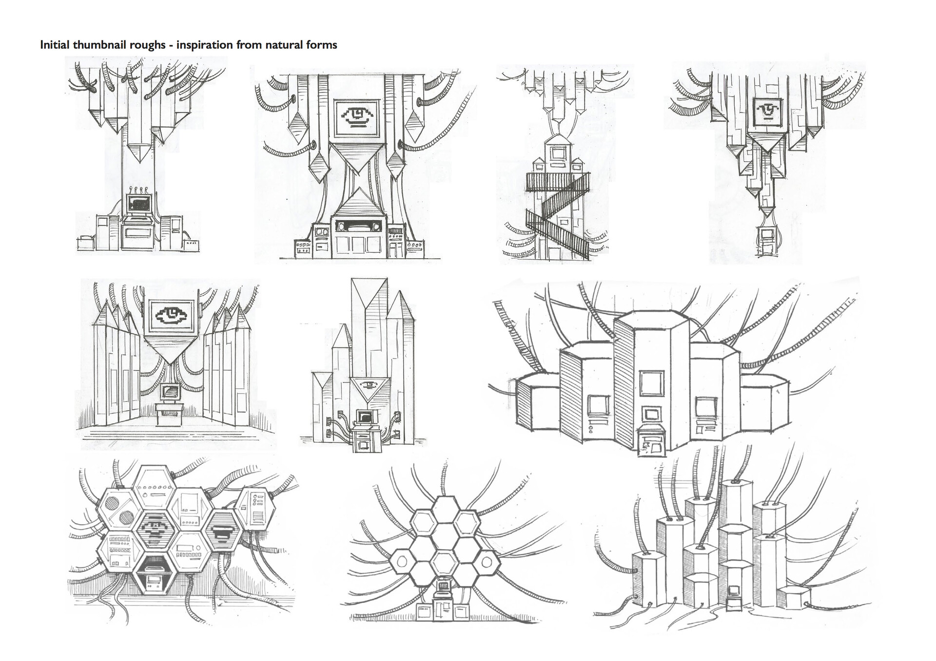 Dave Johnson - Sentient micro computer concepts designs for short film