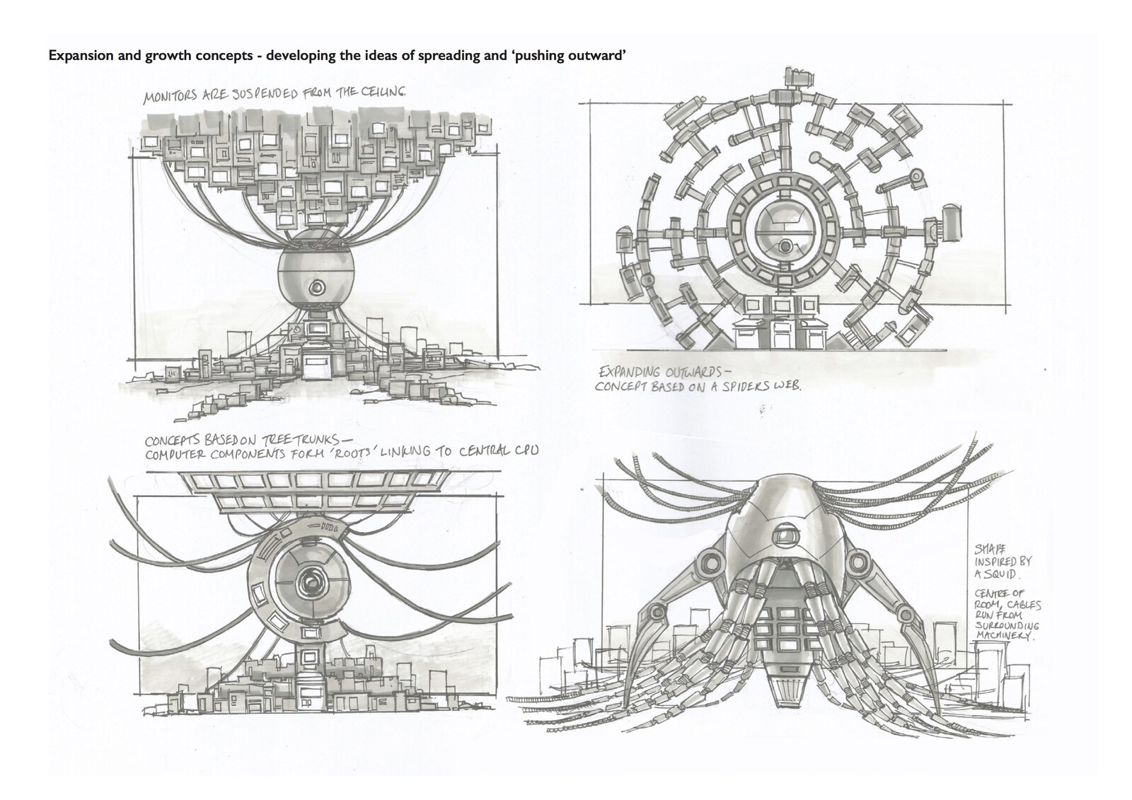 Dave Johnson - Sentient micro computer concepts designs for short film